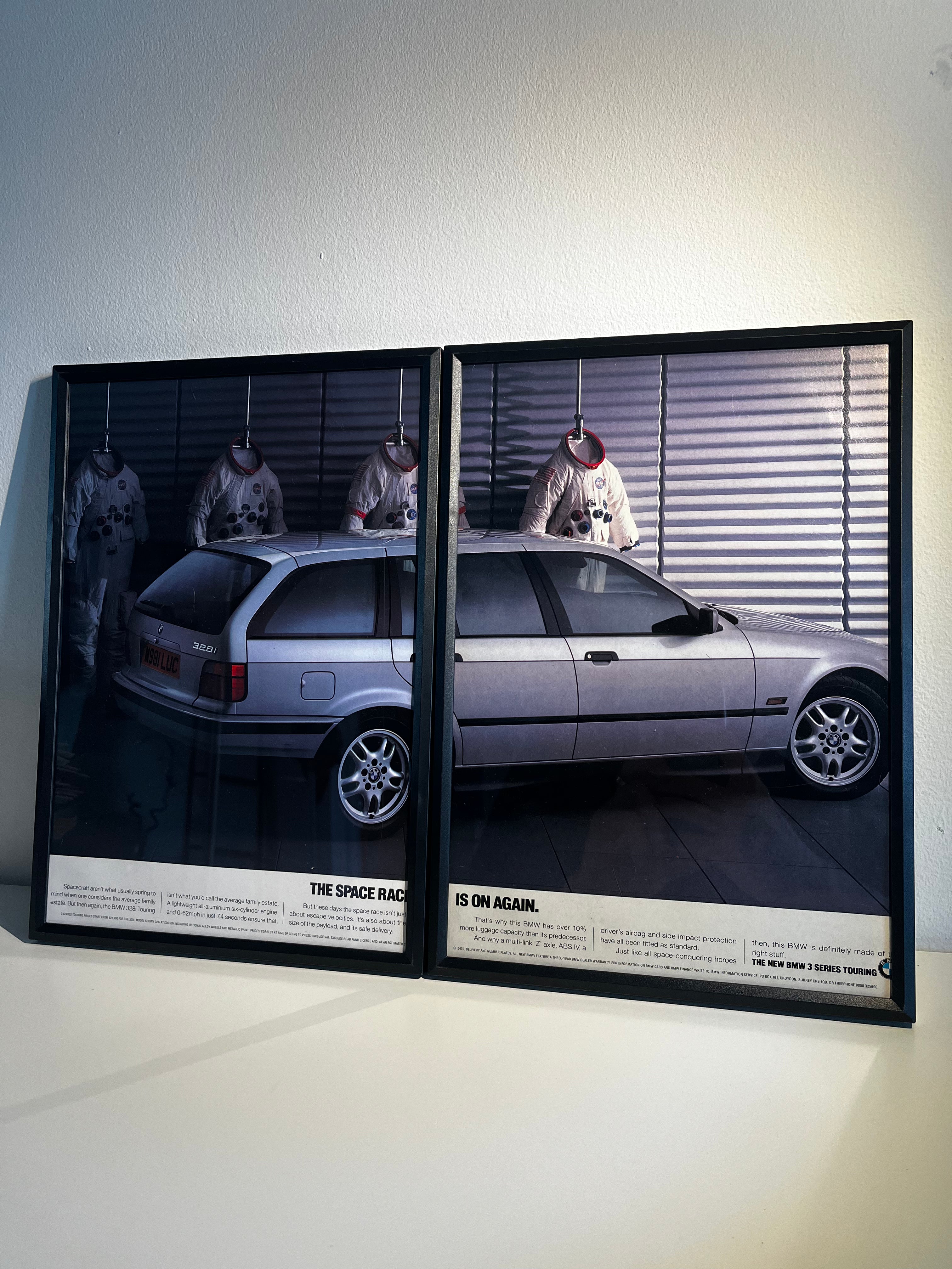 Original BMW E36 3 series Touring Advert - 1990s – Petrolia